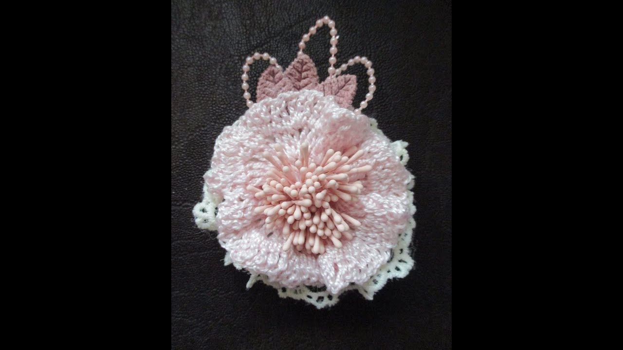 New Crochet/Lace Flower Tutorial - jennings644 - Teacher of All Crafts ...