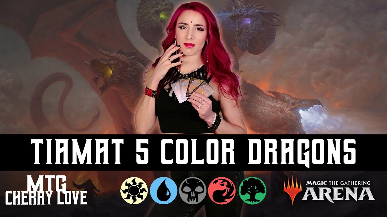 ☀️💧💀🔥🌳 TIAMAT FIVE COLOR DRAGONS - Ranked MTG Arena Alchemy - MTG ...