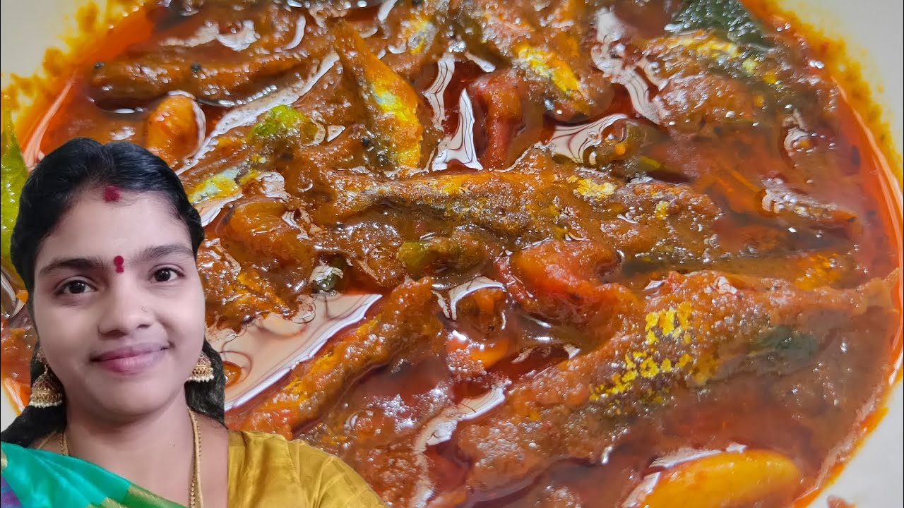 கச்ச கருவாட்டு குழம்பு | KACHAI DRY FISH GRAVY IN TAMIL | Dry Fish ...