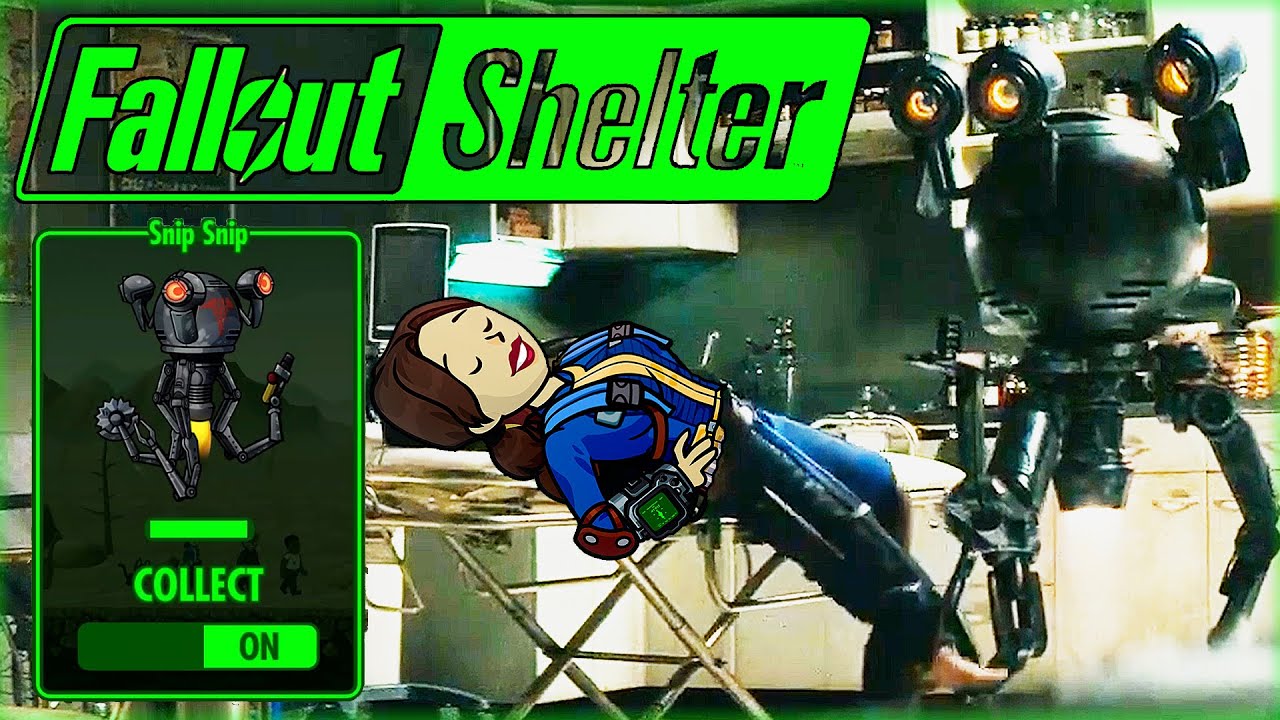 Fallout Shelter - How to find Snip Snip from the TV show - YouTube