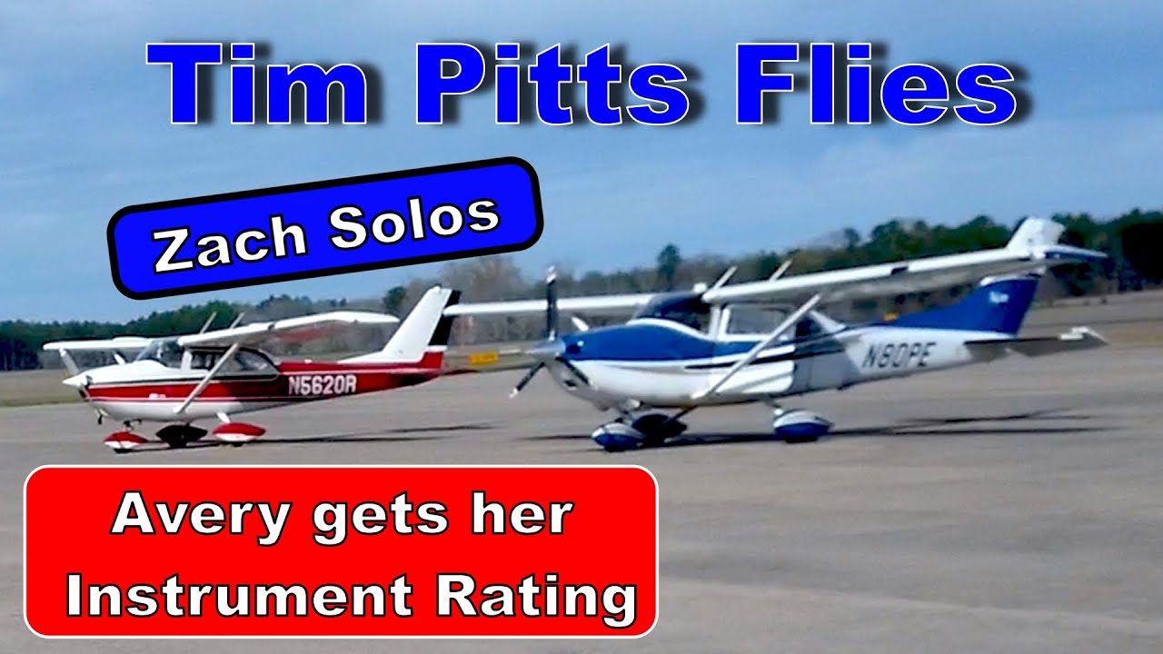 Tim Pitts flies the Cessna 182 out of Ruston, LA - Avery gets her ...