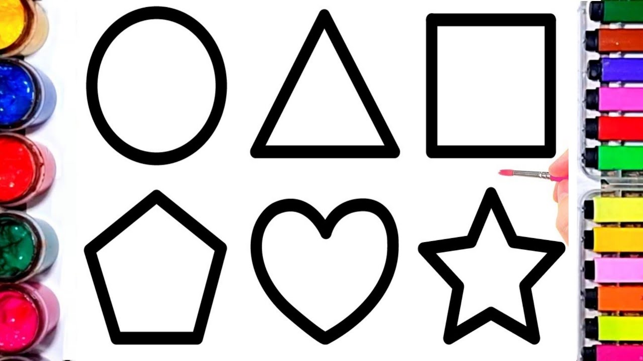 Bolalar uchun yurak rasmini chizish - YouTube