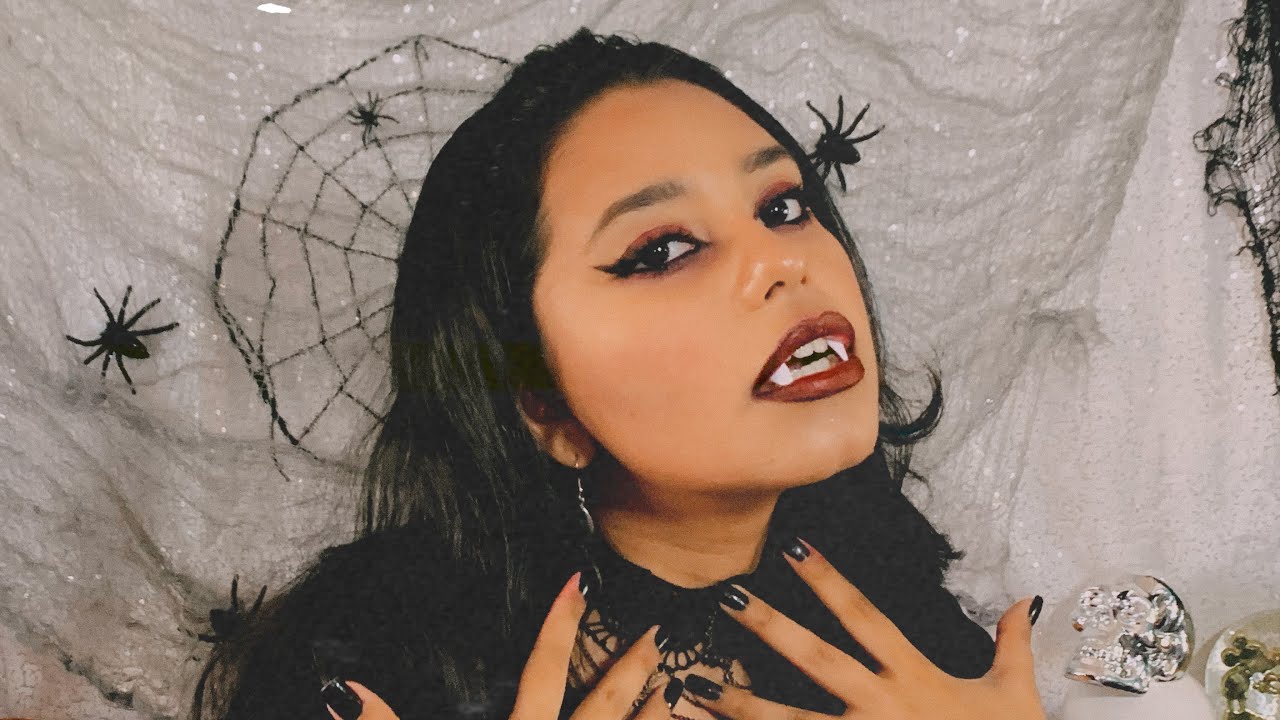 Basic Vampire Makeup - YouTube