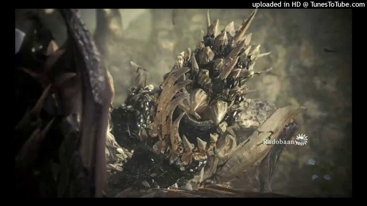 MHW Cutscene Soundtrack OST Radobaan's Intro "The Bone Behemoth" - YouTube