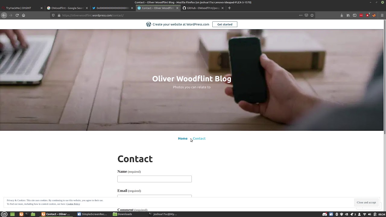 OhSINT TryHackMe (featuring exiftool) - YouTube