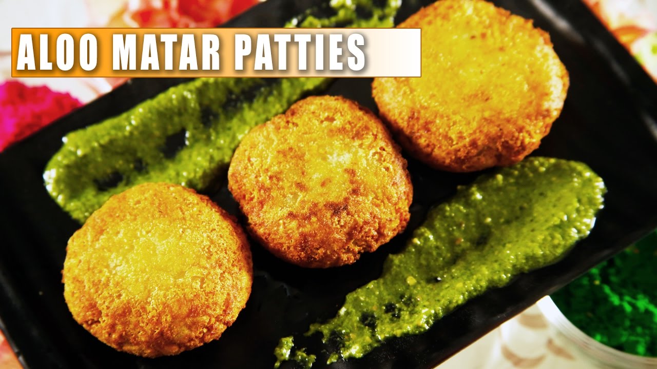 Aloo Matar Tikki | Aloo Matar Pattice | Crispy Matar Aloo Tikki | Green ...