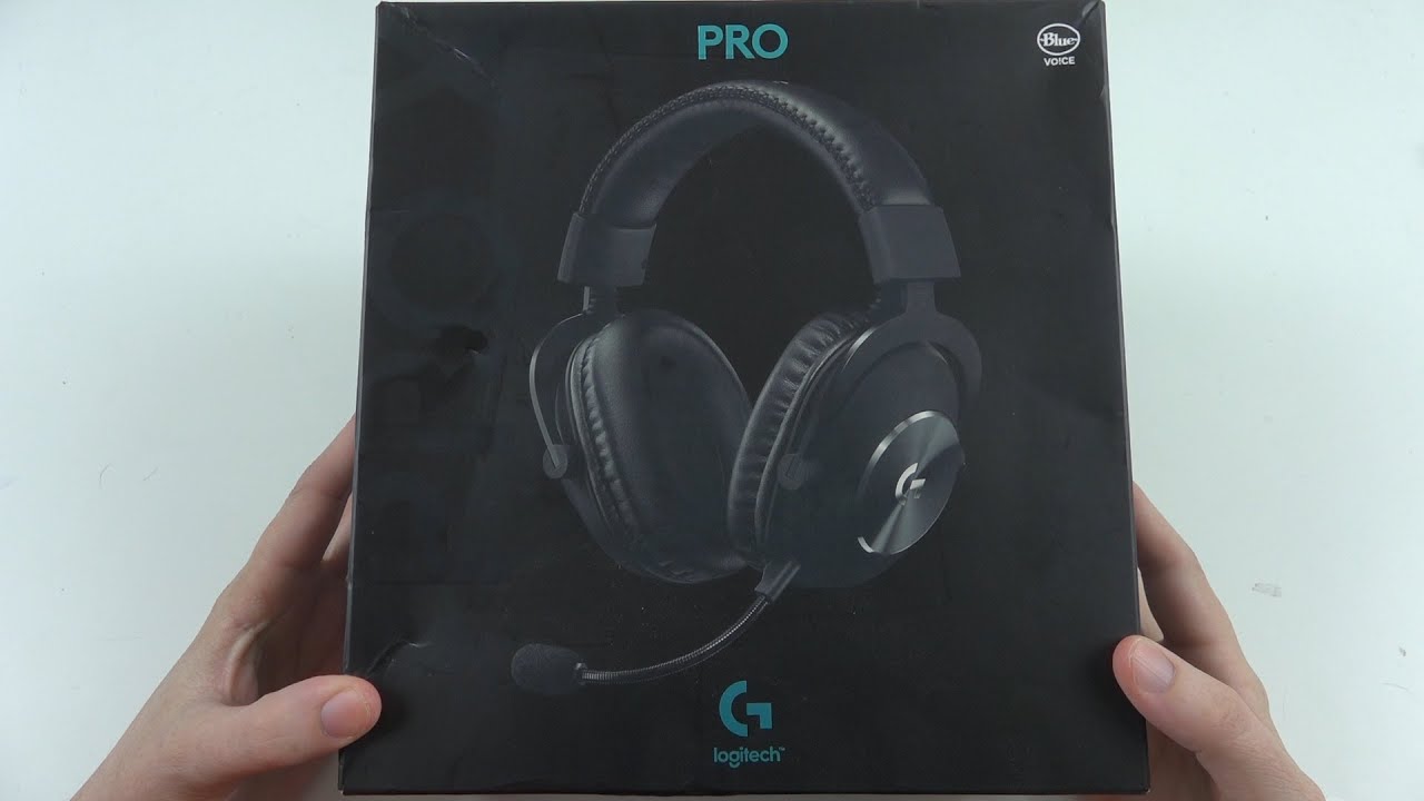 Logitech G Pro X Gaming Headset with Blue VO!CE technology - YouTube
