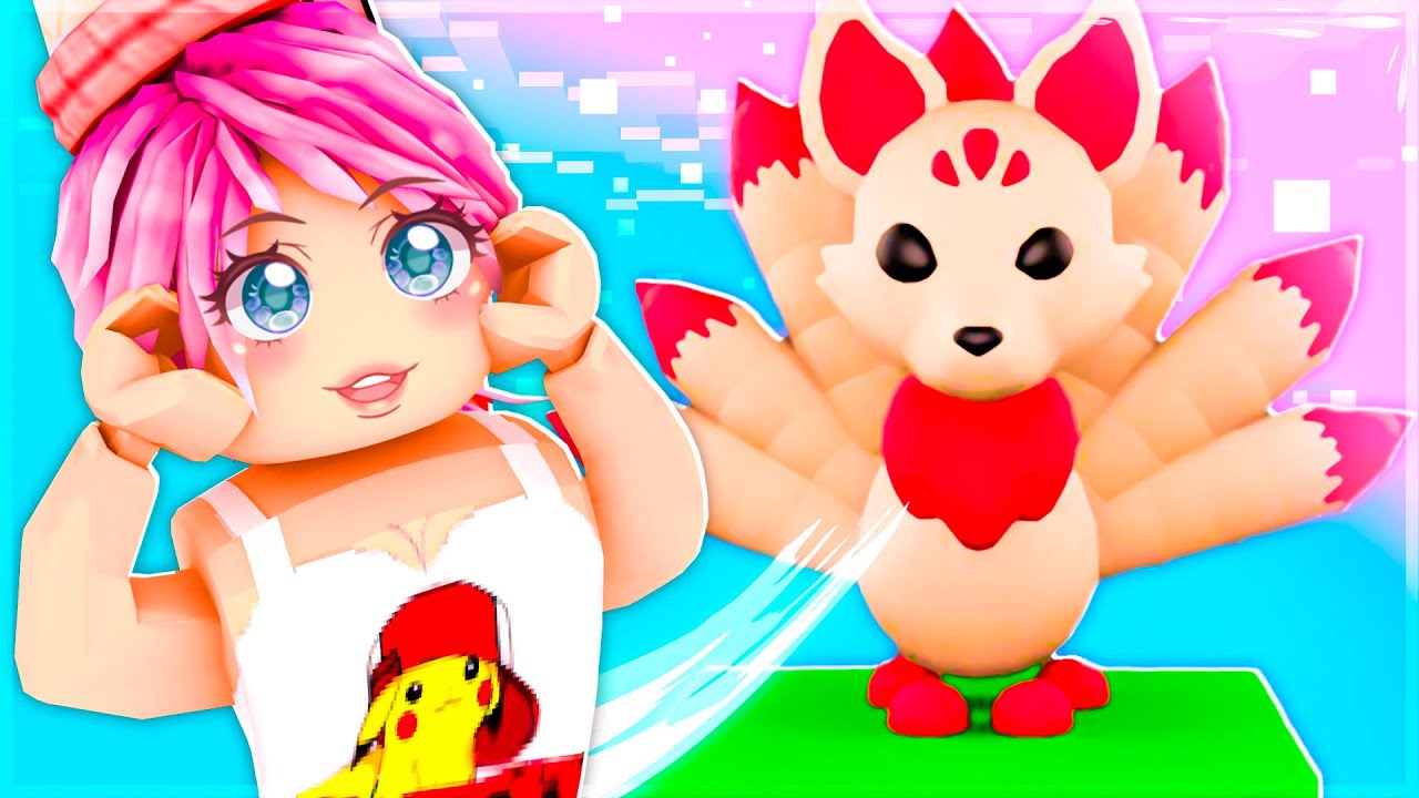 KITSUNE - LA MASCOTA MAS ADORABLE de ADOPT ME Roblox - YouTube