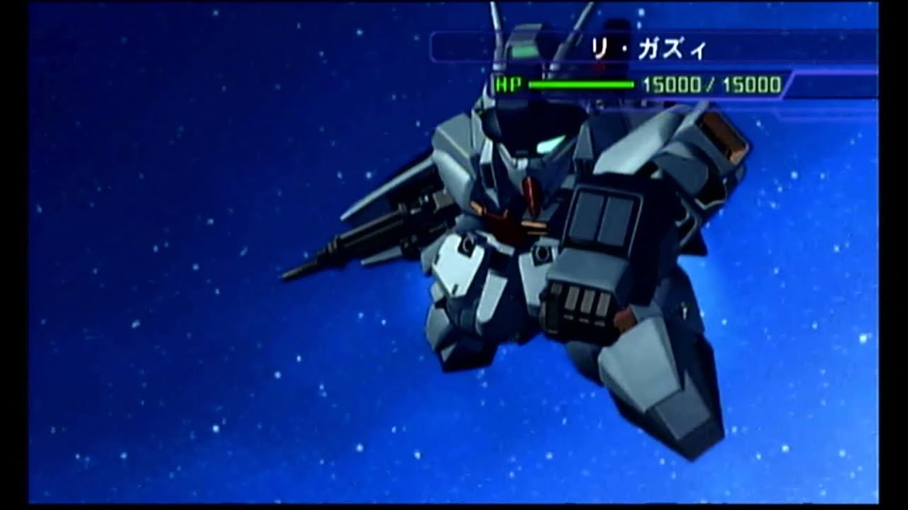 SD Gundam G Generation World SDガンダム Gジェネレーションワールド リ・ガズィ - YouTube