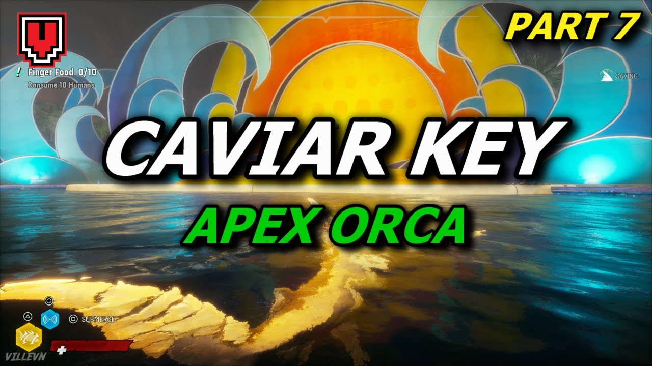 Caviar Key 100% (all landmarks + Apex Orca) // MANEATER walkthrough no ...
