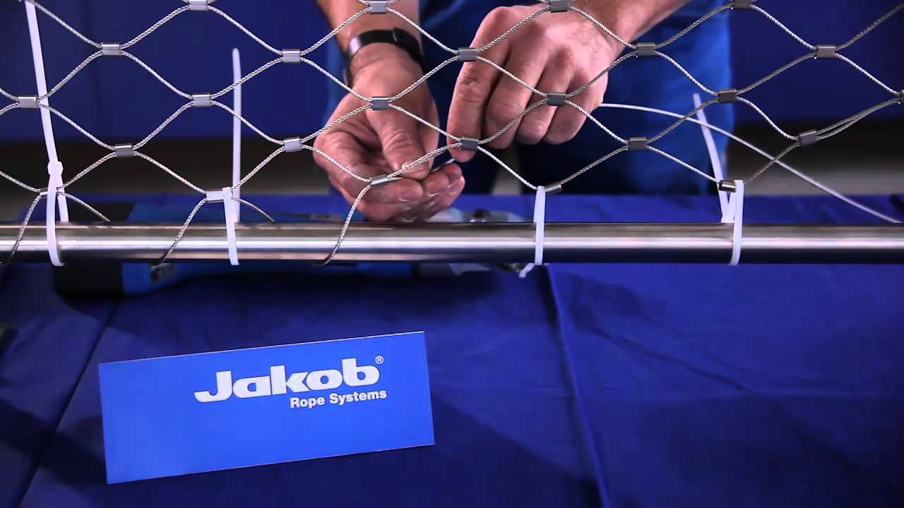 Jakob Rope Systems - Joining Perimeter Rope - YouTube
