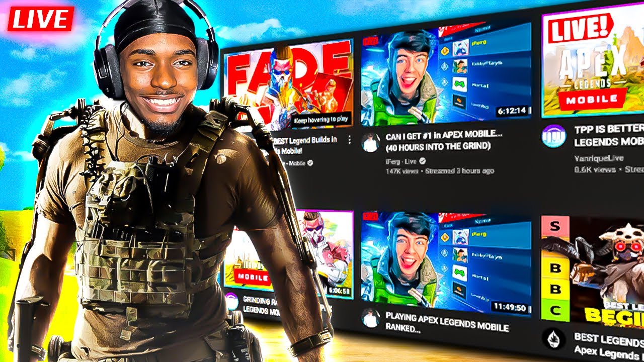 PLAYING CODM WHILE EVERYBODY PLAYING APEX LEGENDS MOBILE - CALL OF DUTY ...