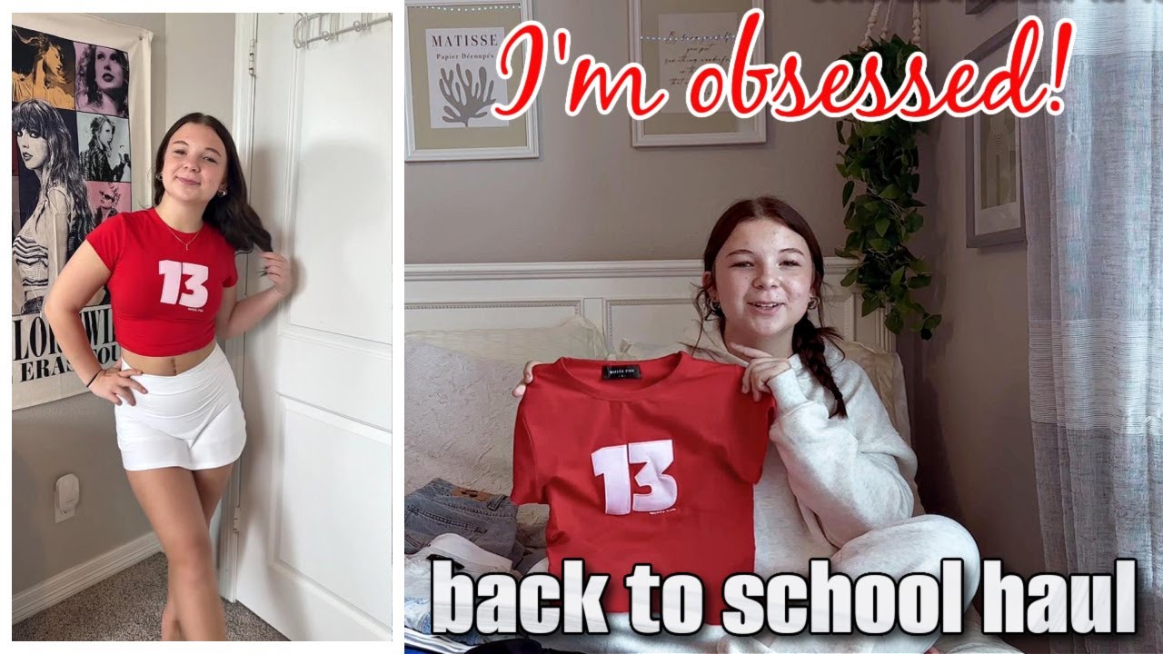 Back To School Haul with White Fox! **Officially Leah** - YouTube