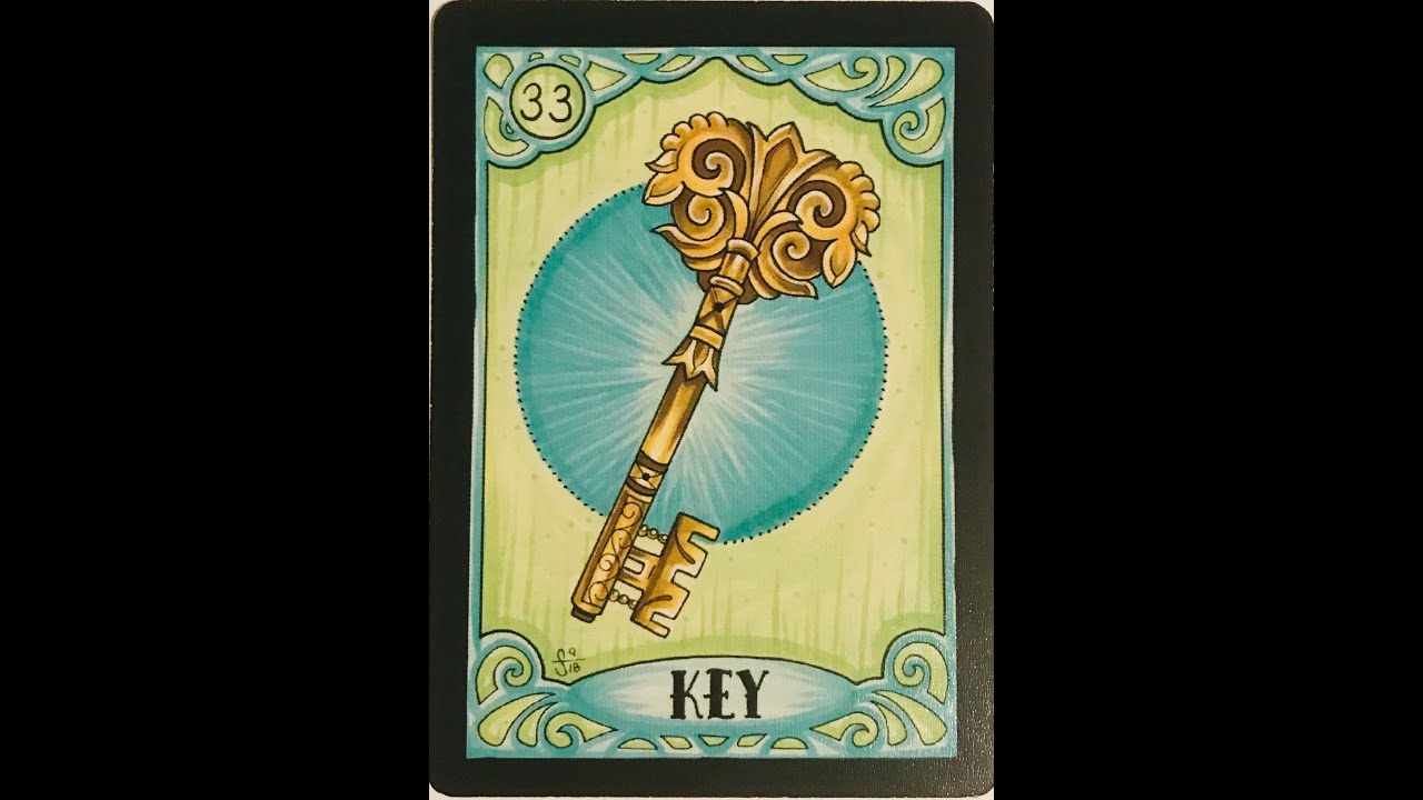 Card 33: The Key - Lenormand Card Combinations - YouTube