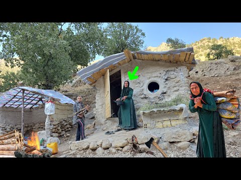 We Moved into a Cabin | Survival and Hardship in the Mountains 🏔️🛖