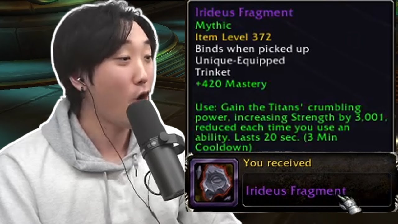 Mythic Hall of Infusion HUGE Trinket DROP - YouTube