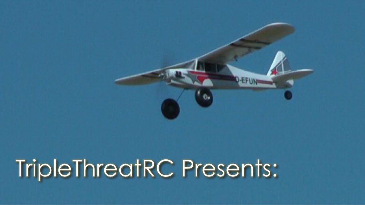 Multiplex Fun Cub vs Hobbyzone Super Cub - YouTube