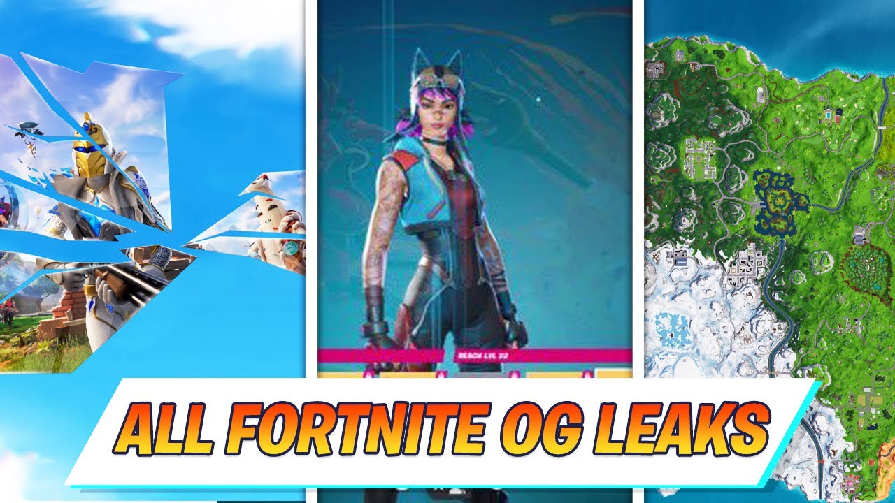 All Fortnite Chapter 4 Season OG *LEAKS* (Battlepass, Map, Skins & more ...