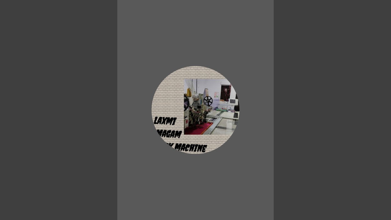 Embroidery,Magam work machine laxmi is live! - YouTube