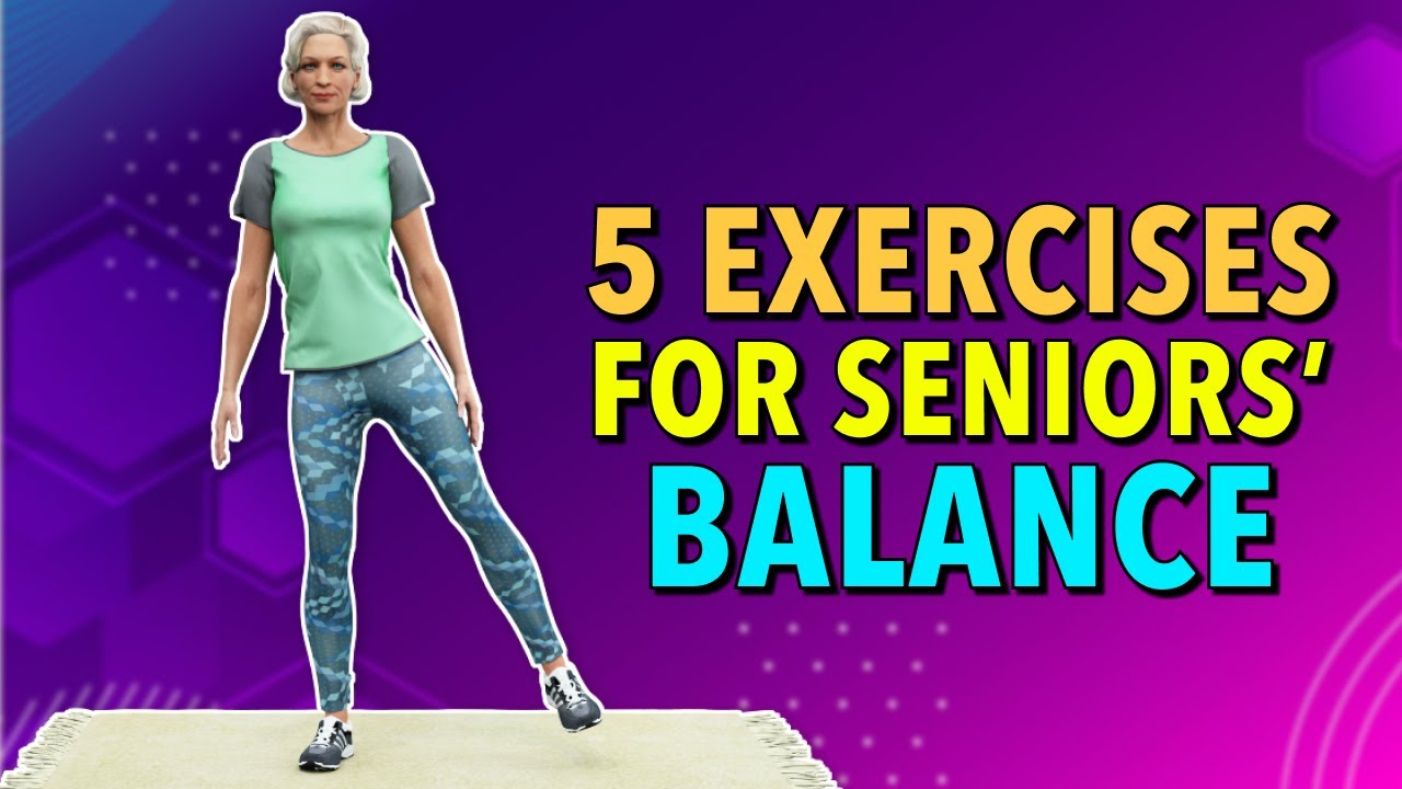 5 Exercises for Seniors to Improve Balance - YouTube