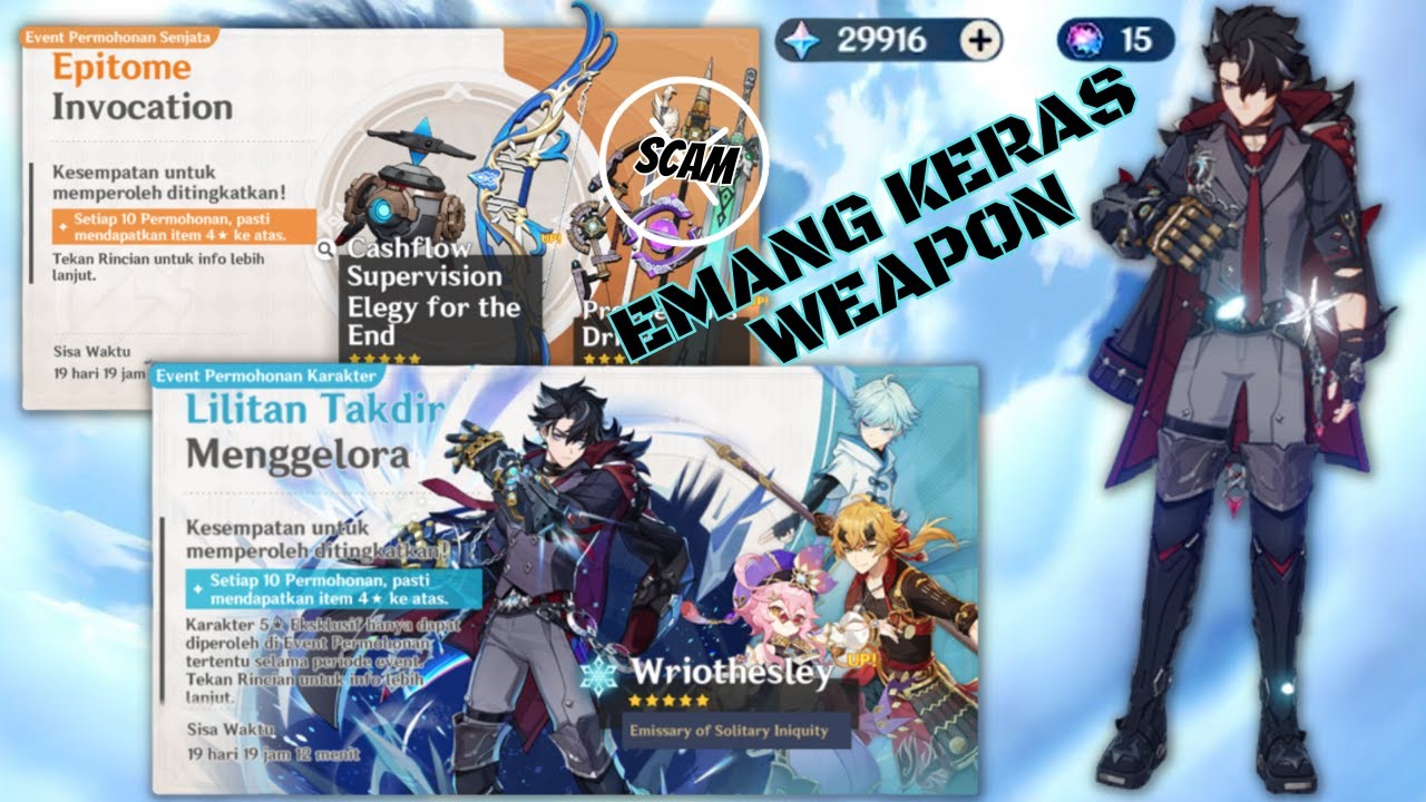 Gacha Wriothesley + Signature Chasflow | Genshin Impact - YouTube