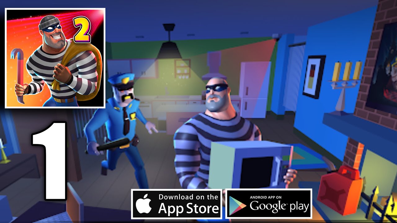 Robbery Madness 2 - Gameplay Walkthrough Part 1 - (iOS, Android) - YouTube