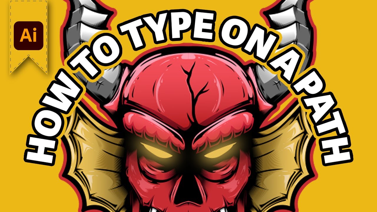 How To Type On A Path Adobe Illustrator Tutorial YouTube How To Type On A Path Adobe Illustrator Tutorial YouTube