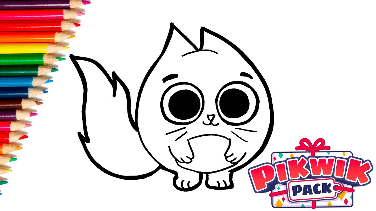 🎁 How to DRAW and COLORING Hazel Pikwik 🎨 Pikwik Pack | Disney Junior ...