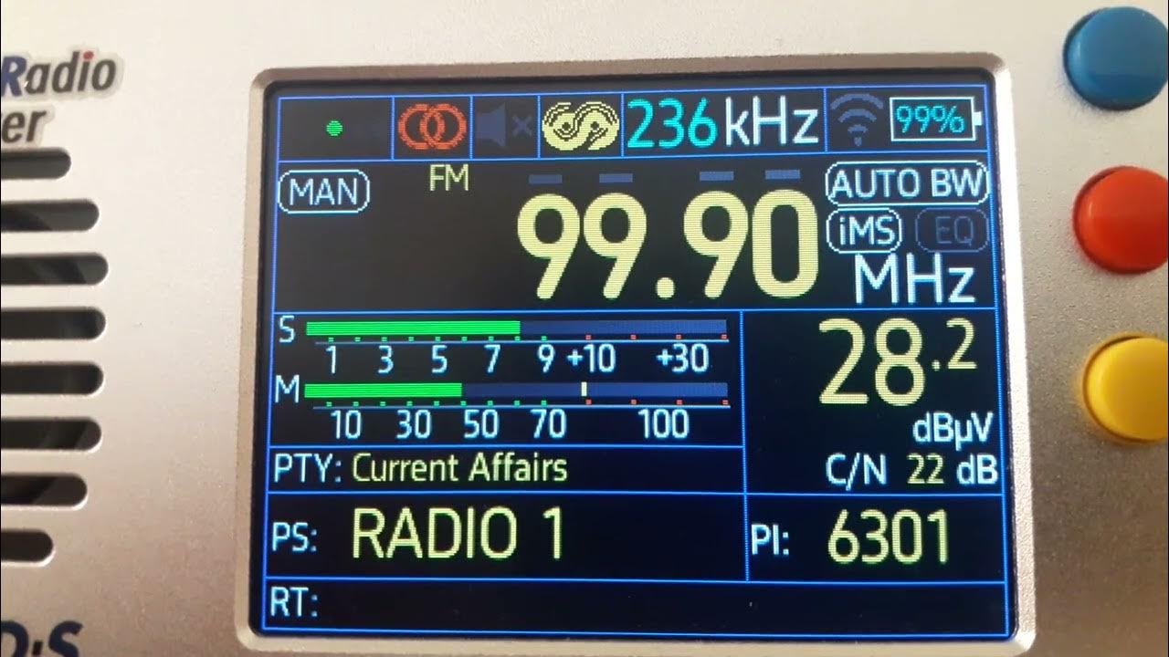 (Tropo) 99.9MHz, Radio 1 Vlaanderen, België. 270Km. - YouTube
