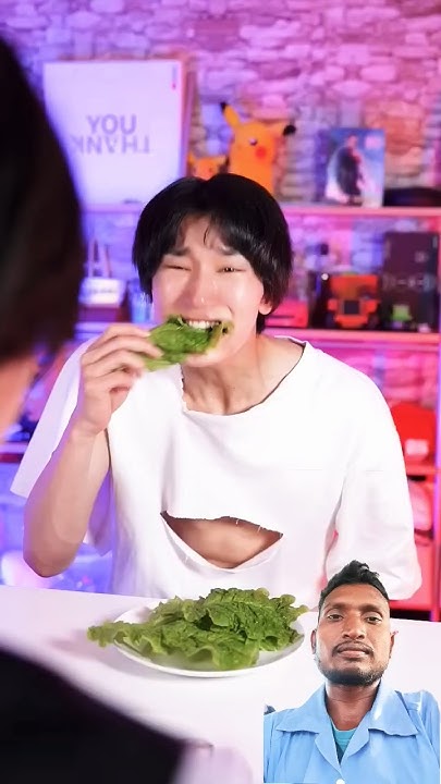 so yami🥩😋 #reaction🥬 #trending #youtubeshorts #funny #woodscraft #comedyfilms #comedy - YouTube