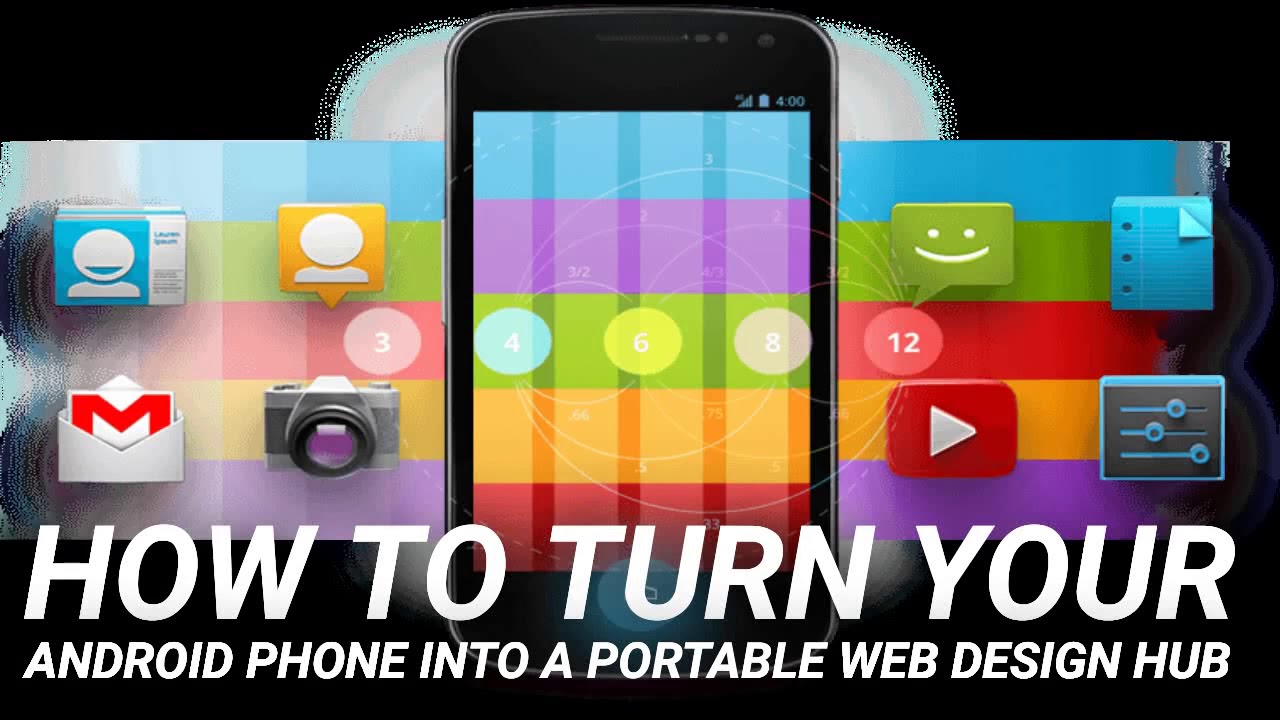 How To Turn Your Android Phone into a Portable Web Design Hub - YouTube