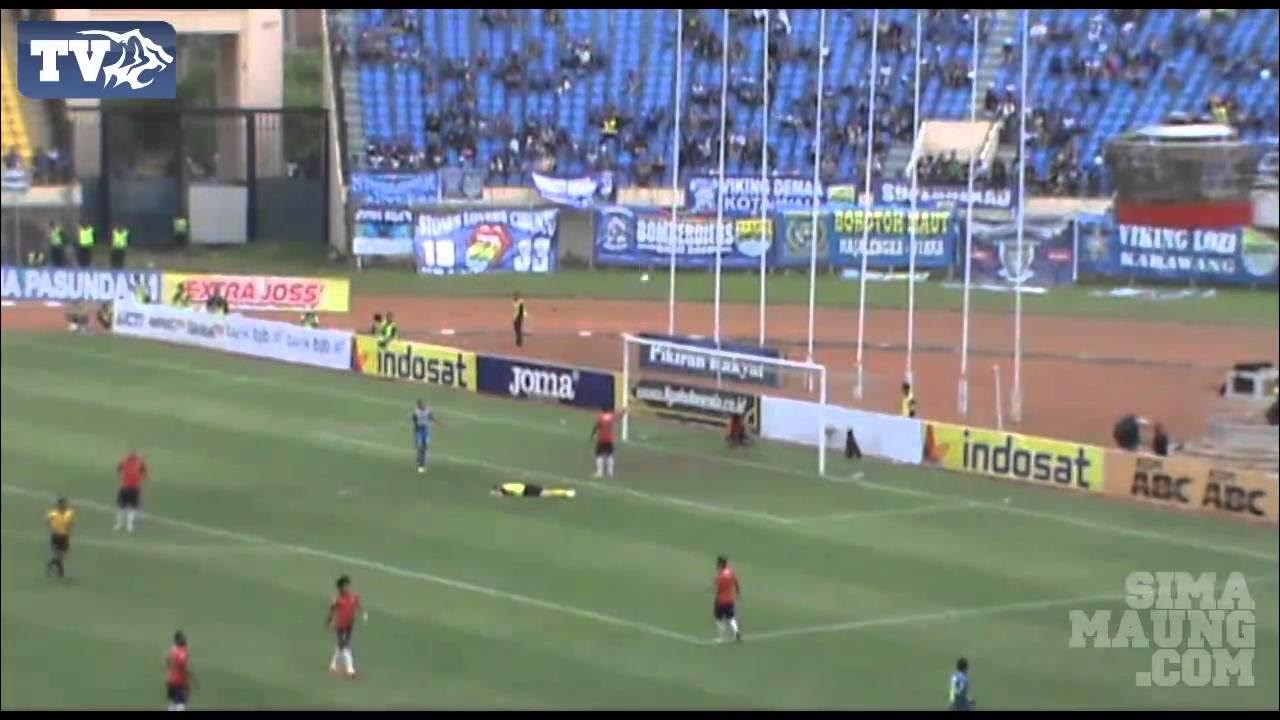 Highlights Persib Bandung vs PBR ISL 2014 - YouTube