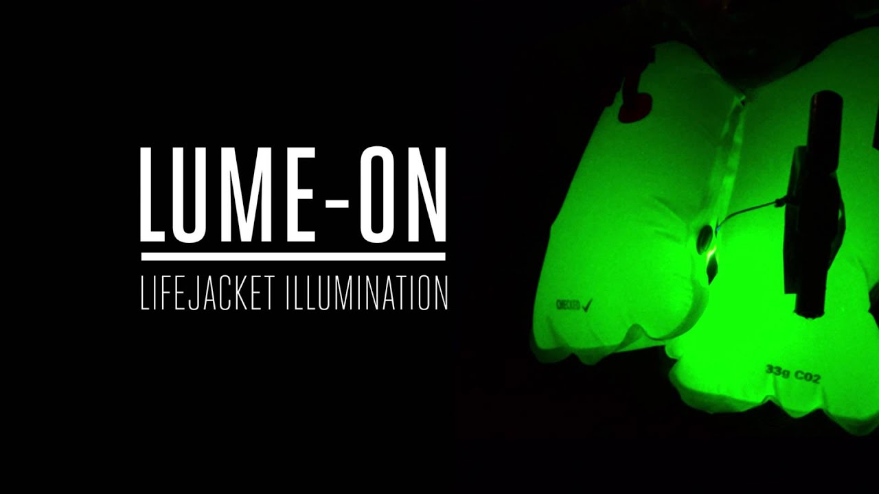 Spinlock Lume On Life Jacket illumination light - YouTube