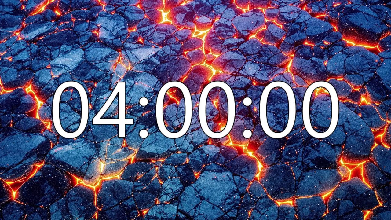 4 Hour Timer (Sound Notification at Zero) - YouTube
