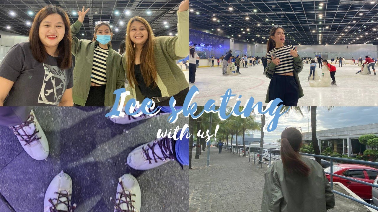Ice skating with us at SM Moa ⛸️ ️ | Philippines - YouTube