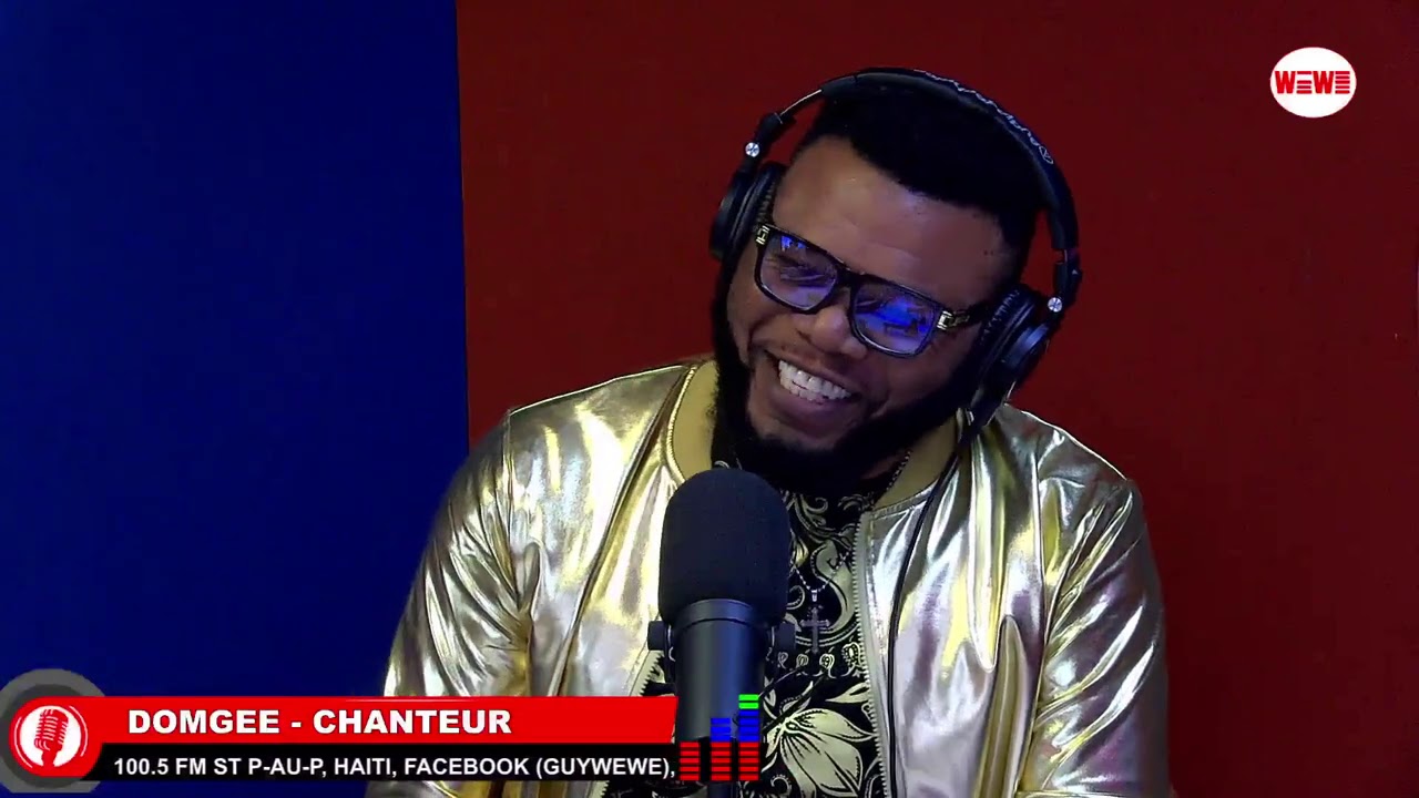 DOMGEE "San ou" new music video interview with GUY WEWE - YouTube