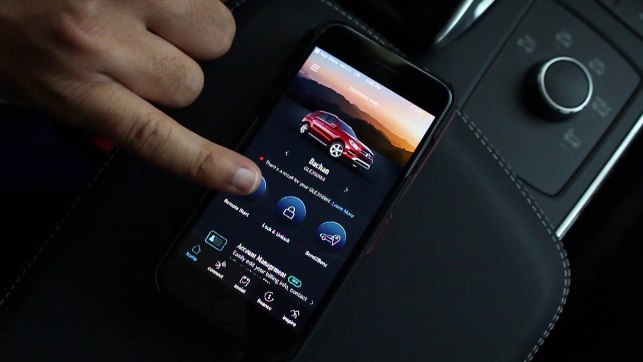 Loeber Motors | Mercedes Remote Start Tutorial - YouTube