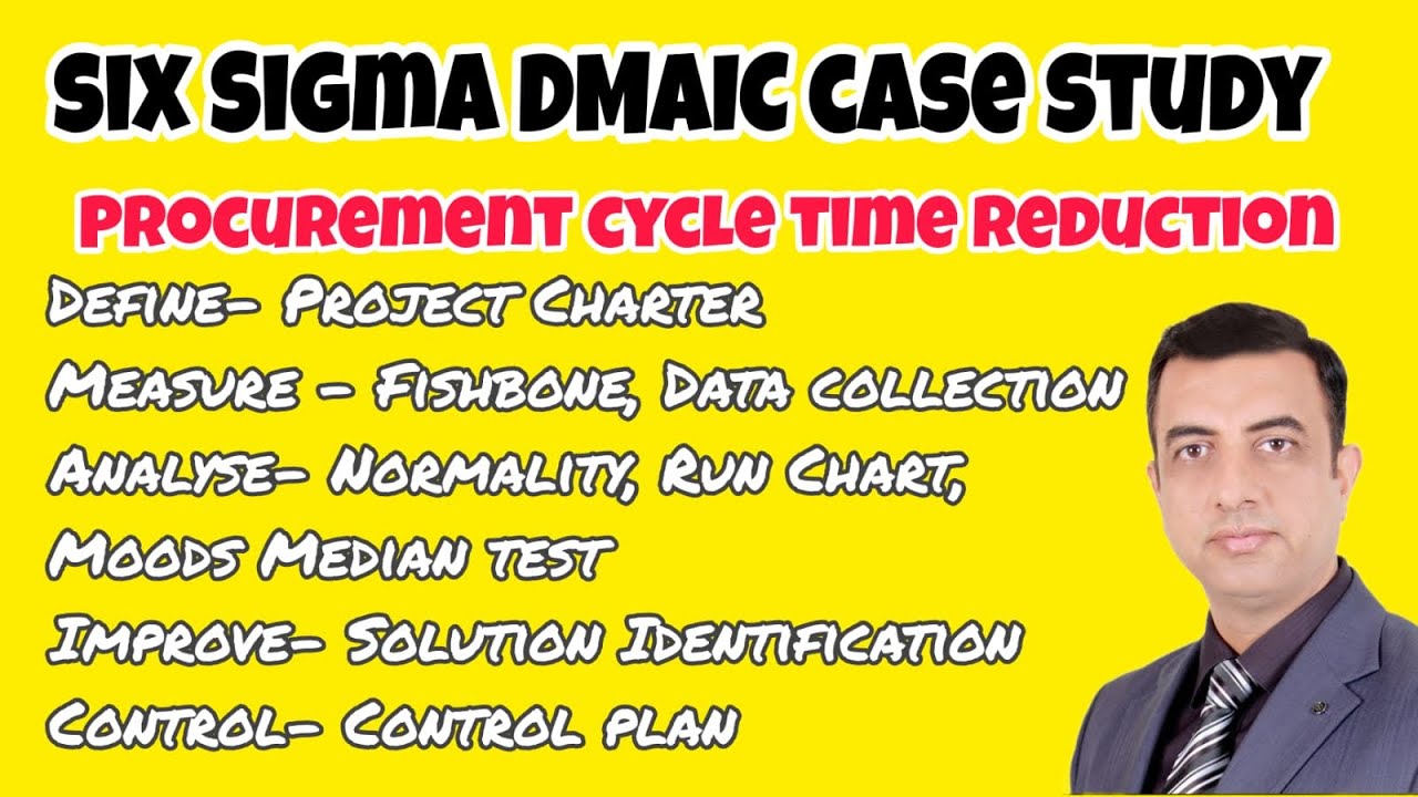 Procurement Cycle Time reduction | DMAIC Case Study - YouTube