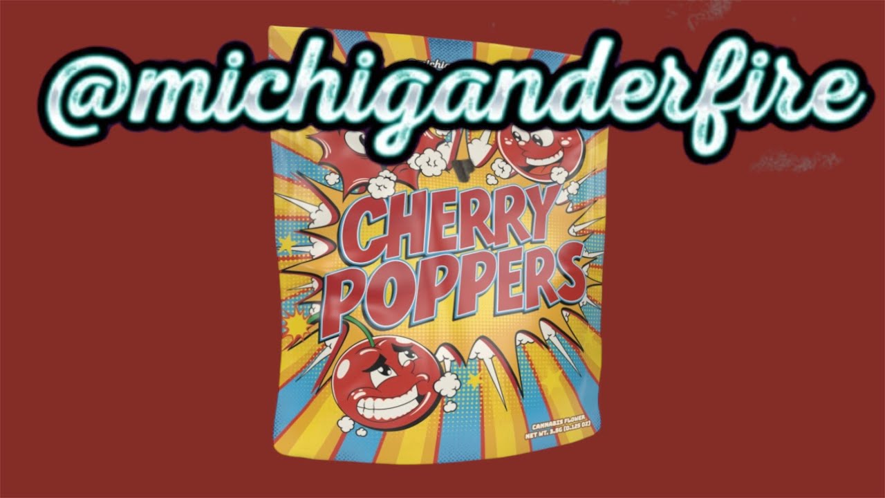 CHERRY POPPERS from MICHIGANDER FIRE STRAIN REVIEW - YouTube