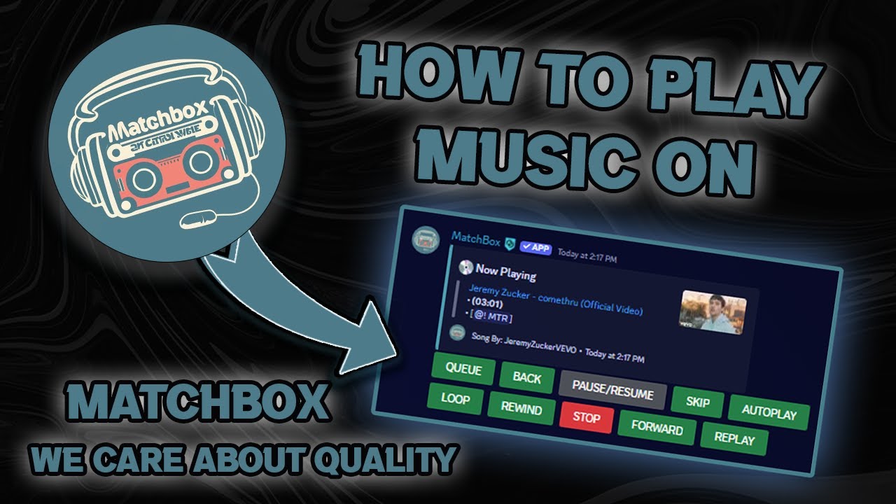 How to Play Music on MatchBox| MatchBox | Discord | Music Bot - YouTube