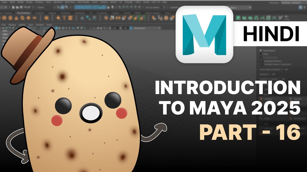 let's start Mesh tools Part -16 Maya (Hindi) - YouTube