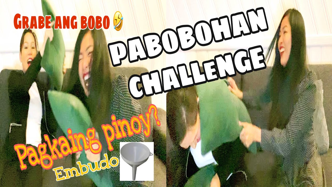 TRENDING PABOBOHAN CHALLENGE *Grabe Ang Bobo Pagkaing Pinoy Embudo? 🤣 ...