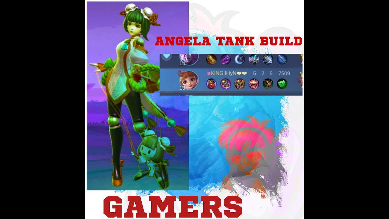 Angela Tank Build | Got Triple kill only #mobilelegends #MBMVLOG - YouTube