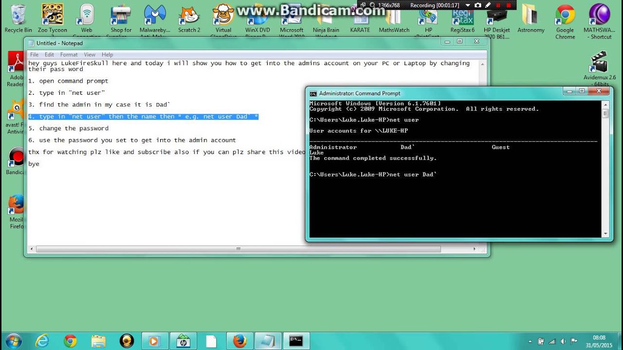 Hack Into Your Admin On PC |WORKING| - YouTube