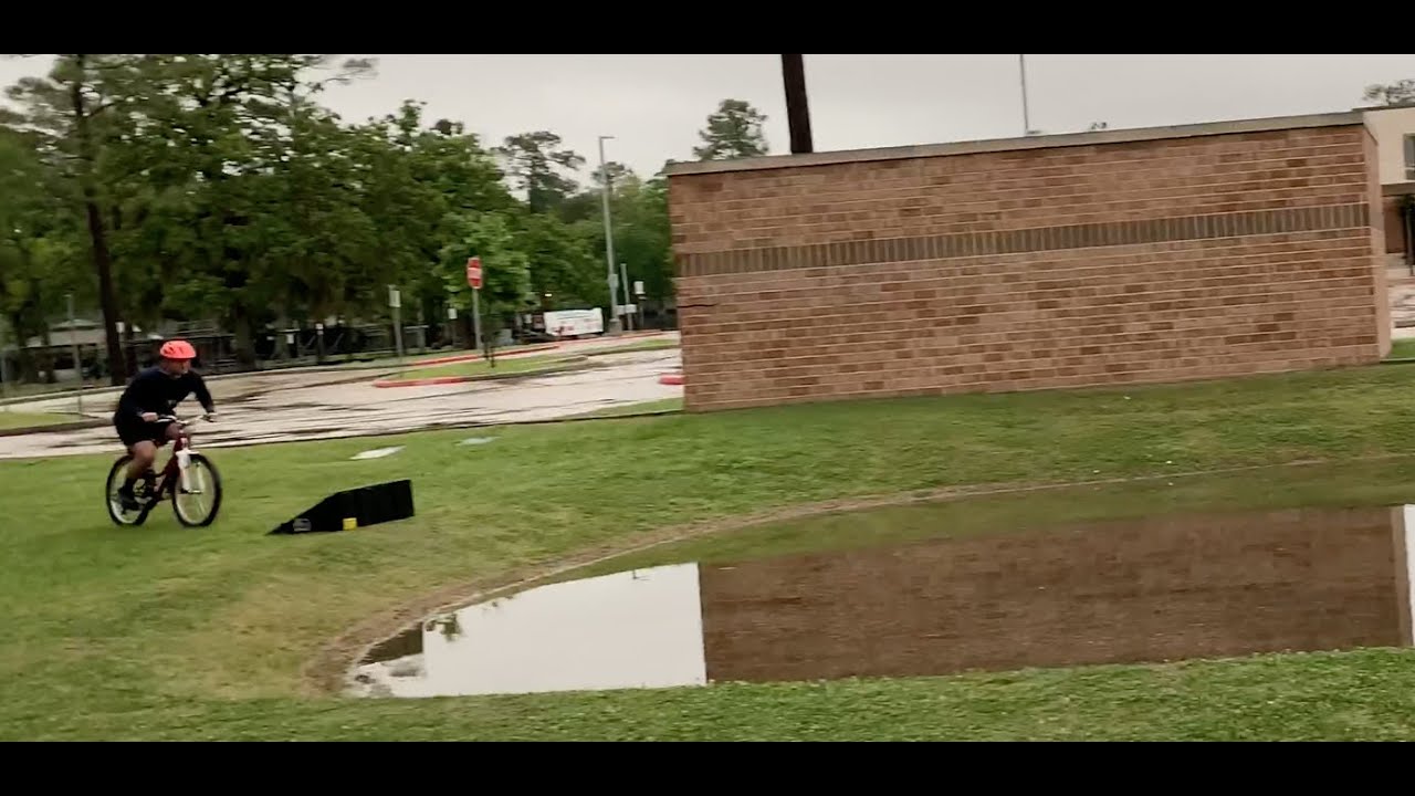 Bike Ramp Dad Fail - YouTube