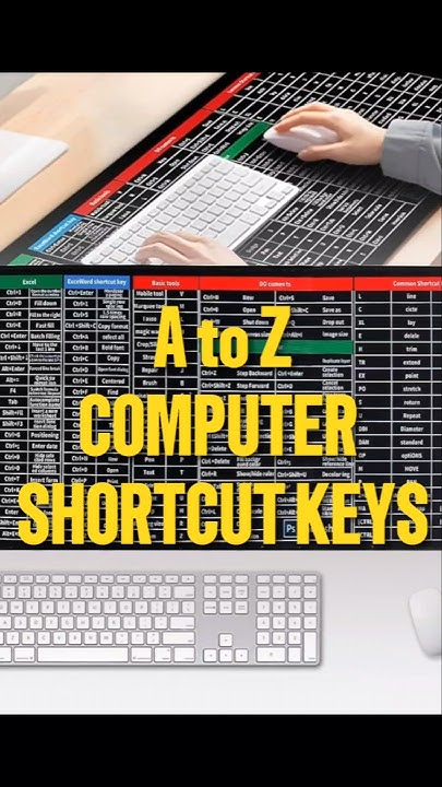 A to Z COMPUTER SHORTCUT KEYS MAT😳 #computer #keyboard #shortcutkeys # ...