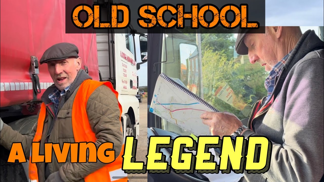 DAY in the LIFE of a 75 year old truck driver! A living LEGEND!… My old ...