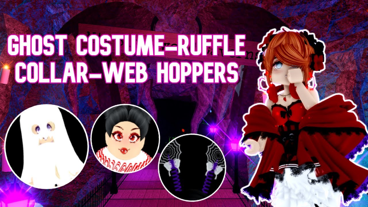 UBICACIONES LABERINTO ROYALE HIGH | GHOST COSTUME - RUFFLE COLLAR - WEB ...