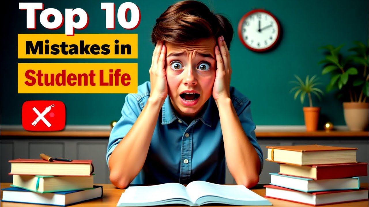 Top 10 mistakes in student life ||student don't do these mistakes in ...