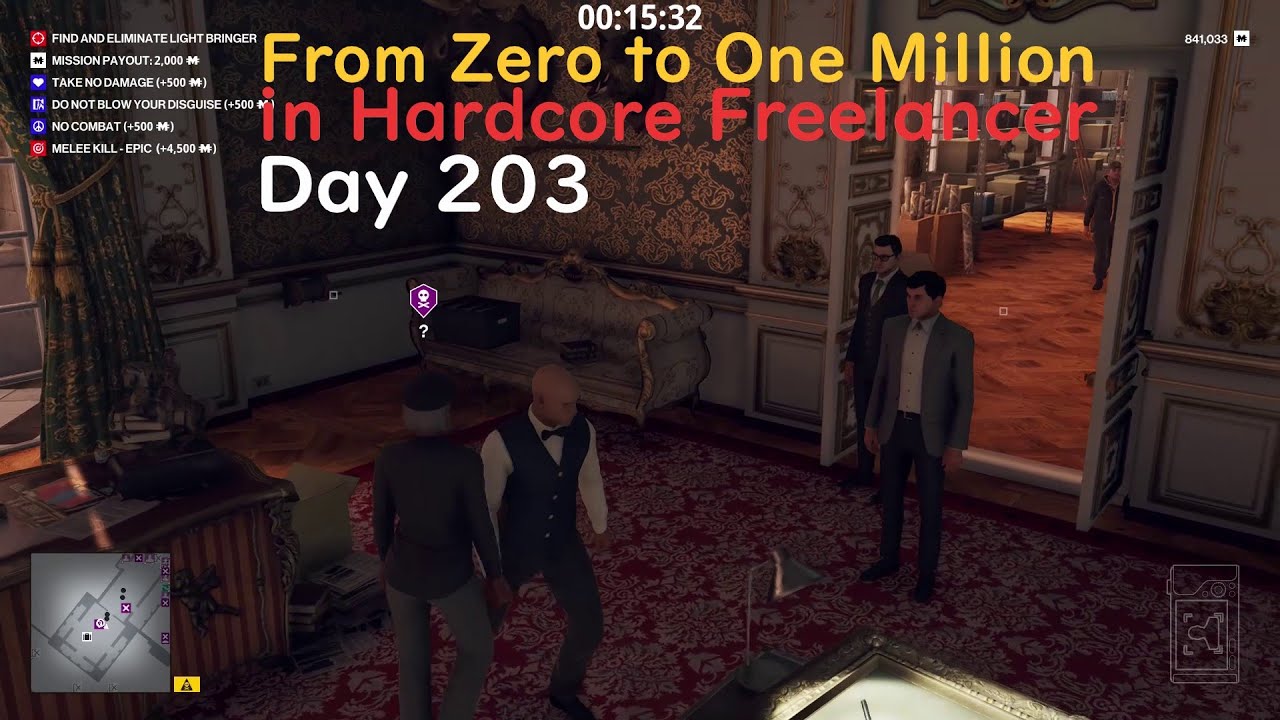Way to One Million Merces, Day 203 (HITMAN Hardcore Freelancer) - YouTube
